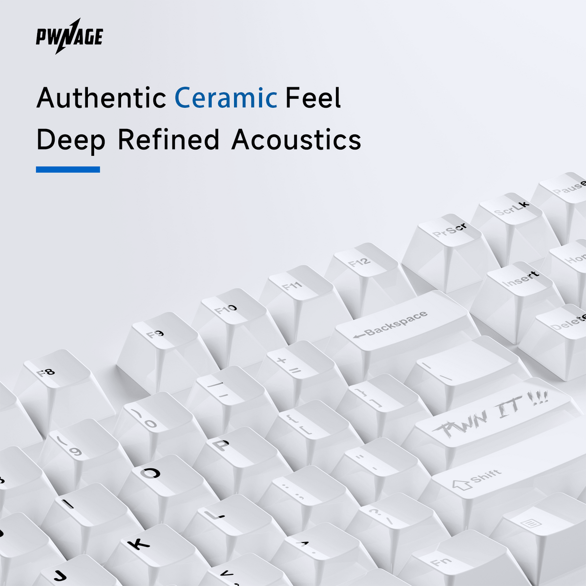 Pwnage Ceramic Keycap Set