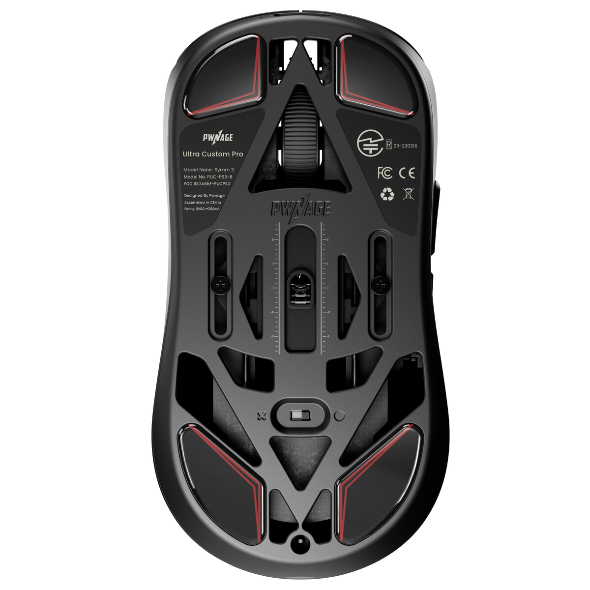 Ultra Custom Symm 3 Glass Feet | Pwnage