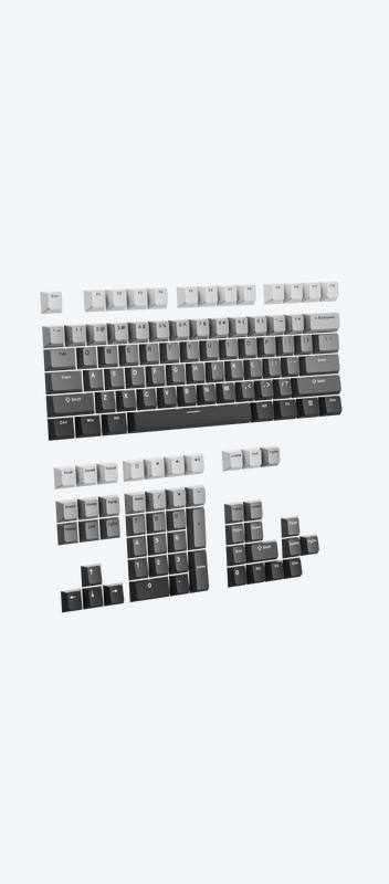 Cherry Profile Dual Shot PBT Keycaps | Pwnage