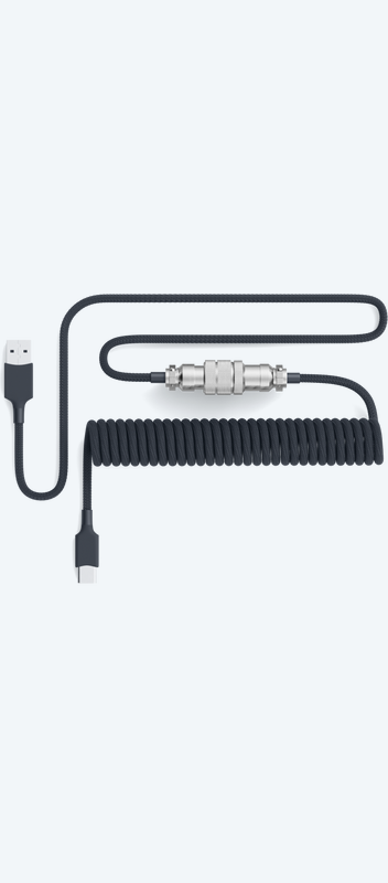 Aviator Coiled USB C Cable | Pwnage