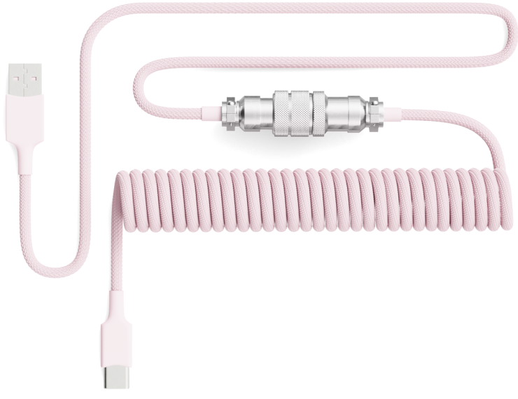 Aviator Coiled USB C Cable | Pwnage