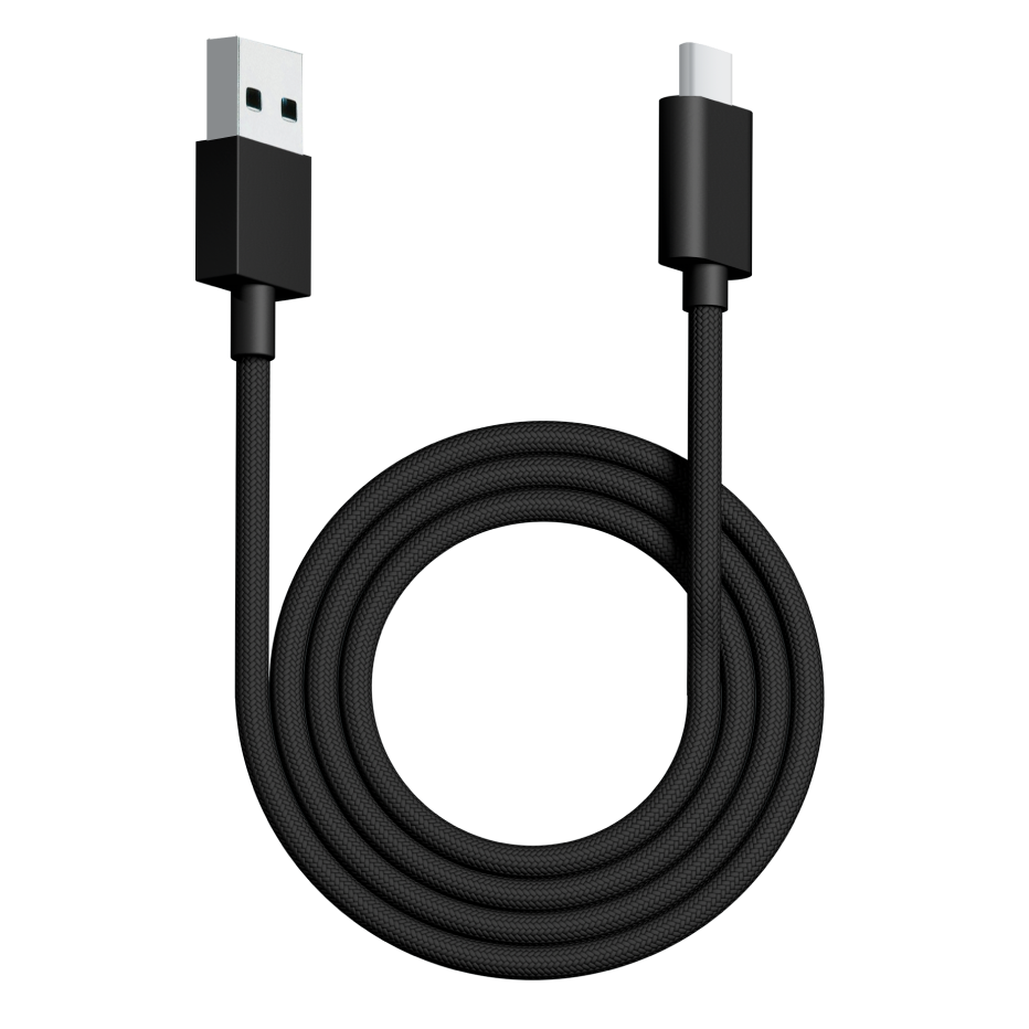 Pwnage USB C Paracord Cable Charging Flexible Wired Cord usb a to c